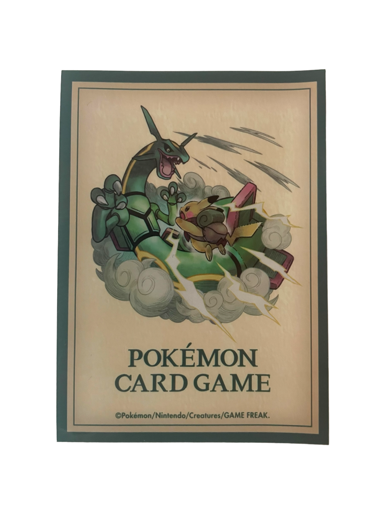 Sleeve Rayquaza Pikachu Adventure - Pokemon Center 2022 - Collector Attic